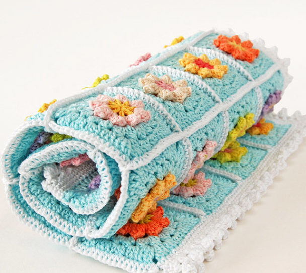 Spring Crochet Table Runner, The Perfect Piece For Your Table!!
