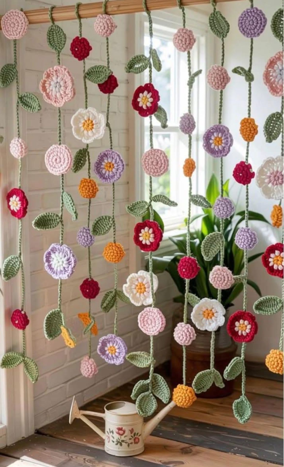 How to Crochet a Simple Curtain – Step-by-Step